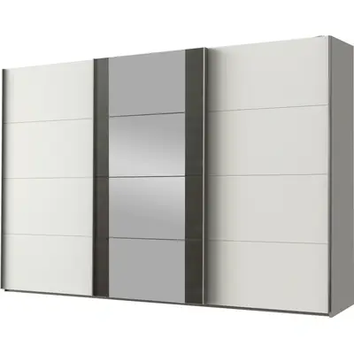Preisvergleich für Wimex Schwebetürenschrank Bern Schiebetürenschrank ...