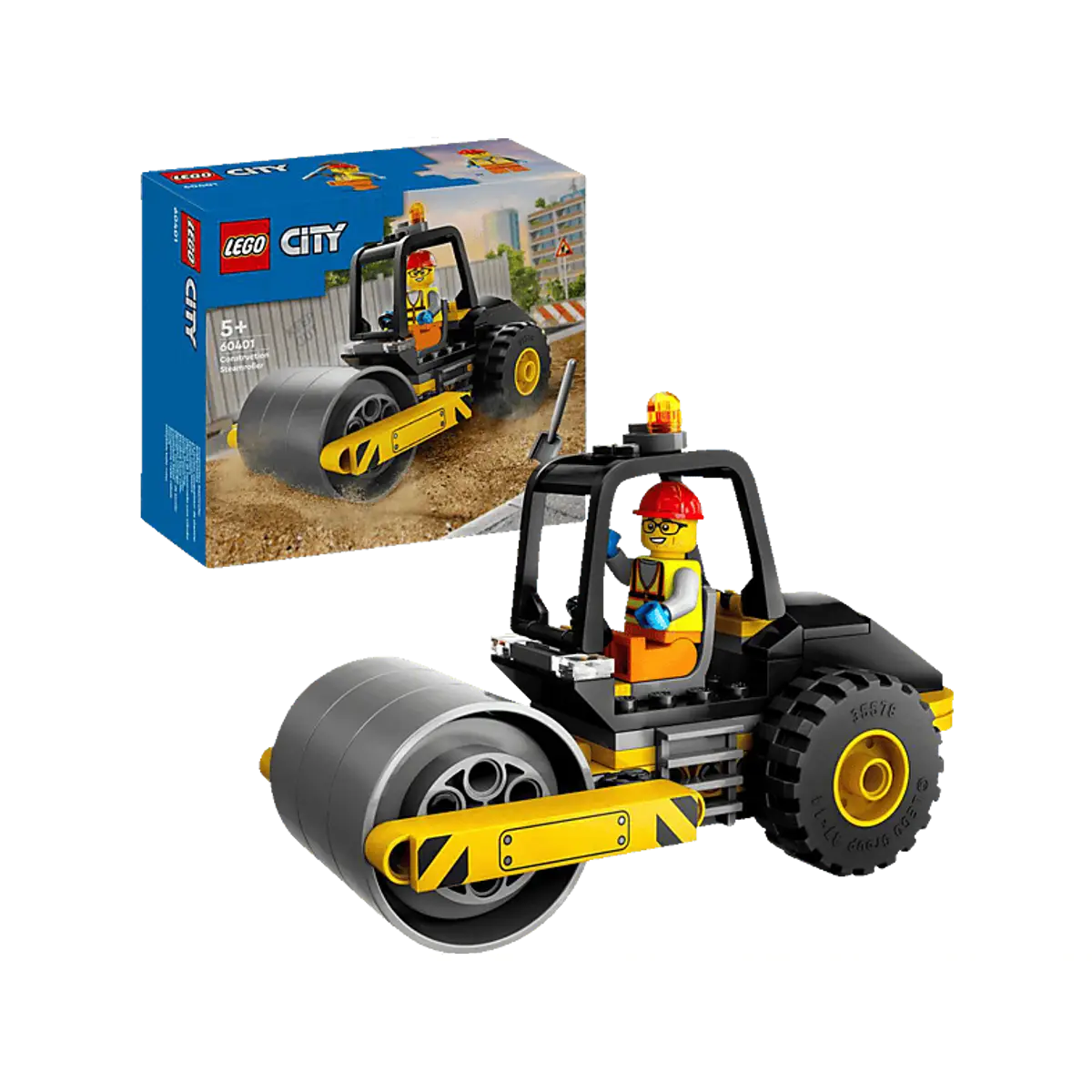 Preisvergleich für LEGO City 60401 Straßenwalze Bausatz, Mehrfarbig ...