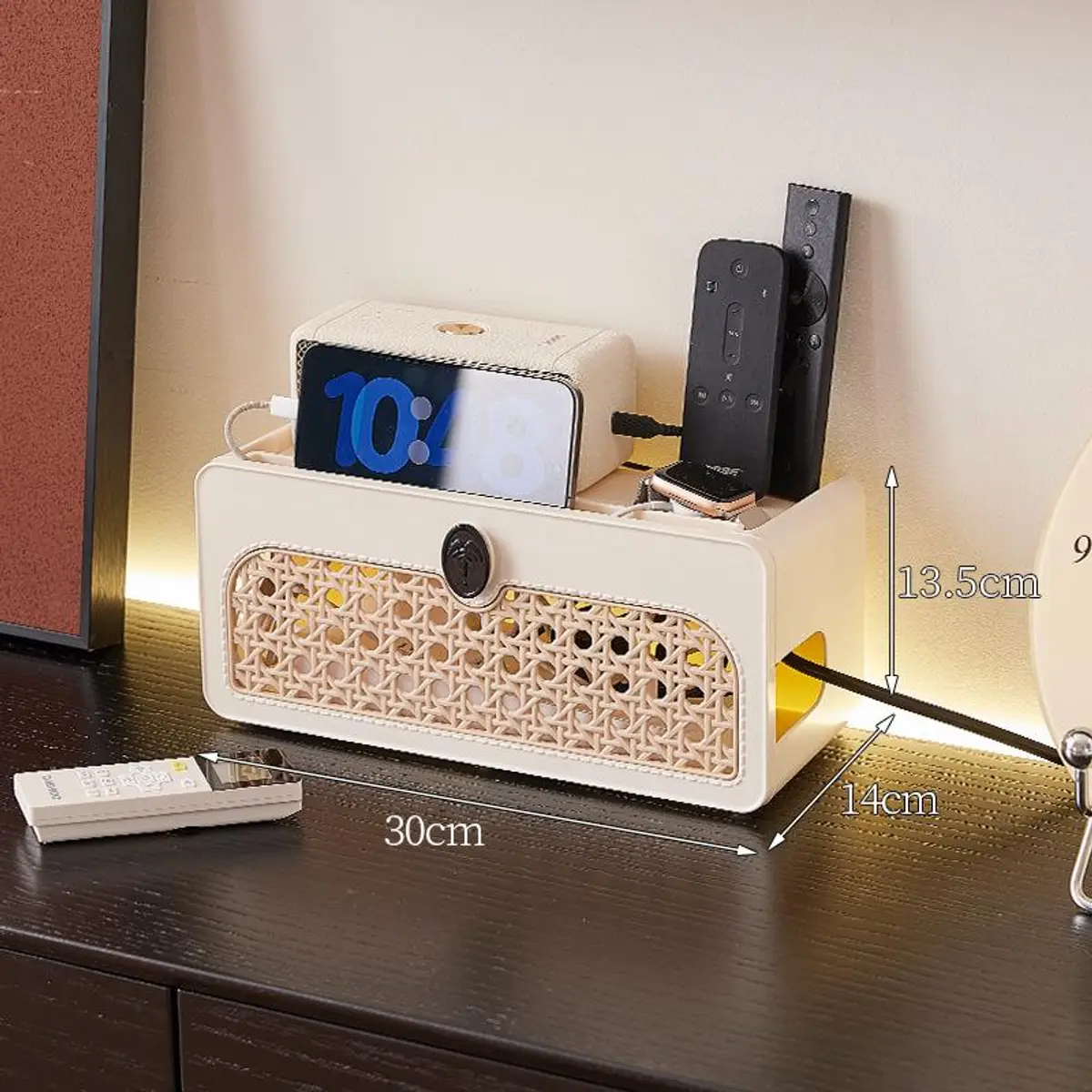 Preisvergleich für Wifi Router Storage Box Living Room Desktop TV Set ...