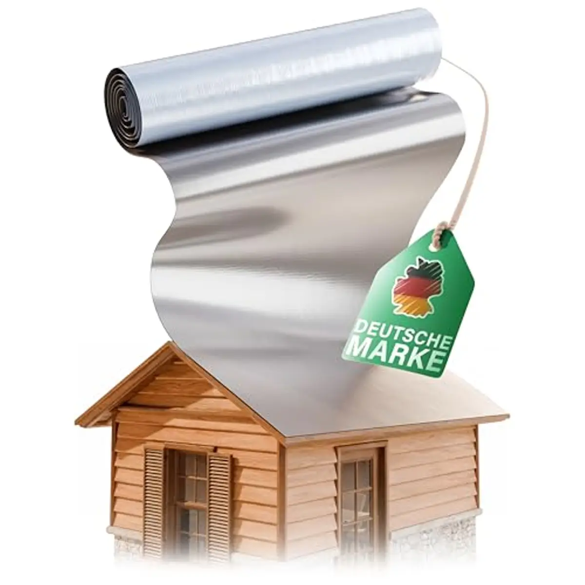 Preisvergleich für SMABIX® Dachfolie Aluminium 5x1m, selbstklebend mit ...