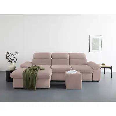 Preisvergleich für COTTA Ecksofa Lola L-Form, Set, mit Hocker ...