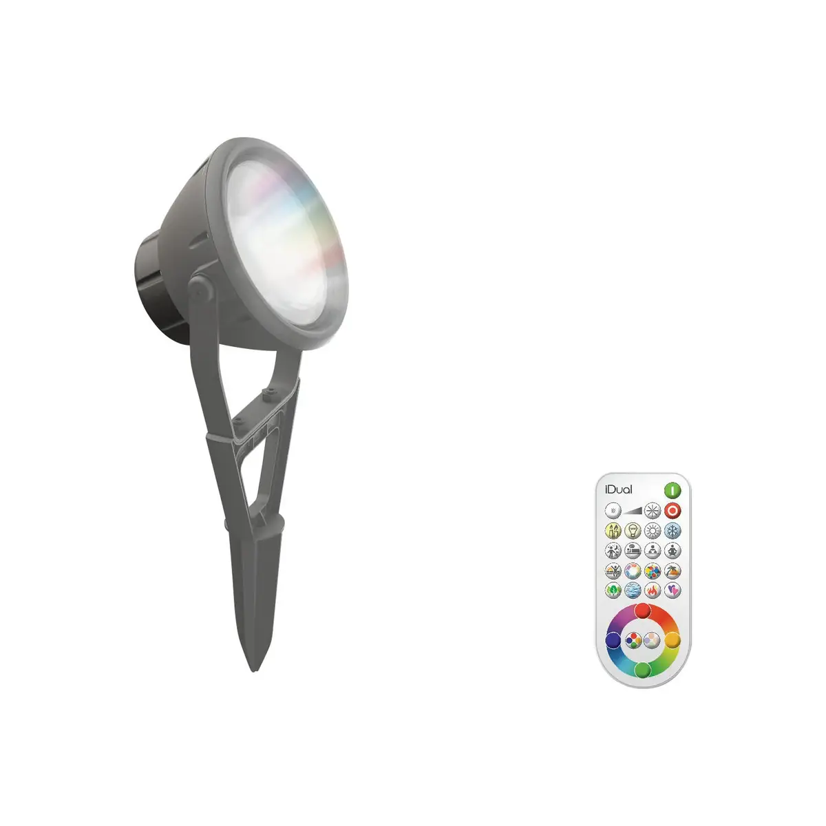 Preisvergleich für iDual Pallas LED Strahler Fluter Garten IP65 ...