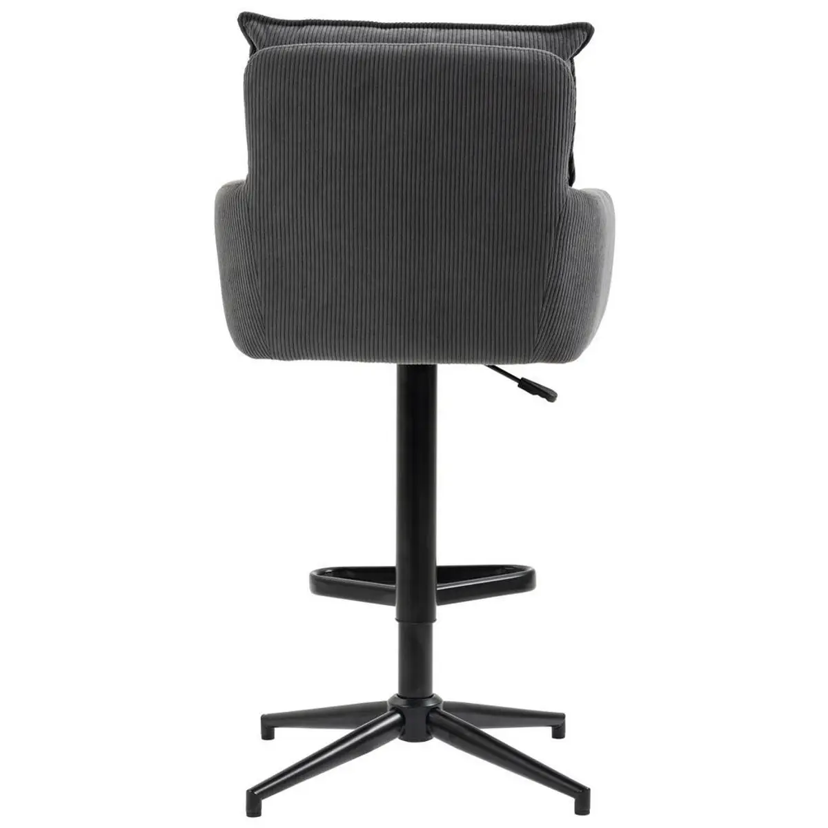 Preisvergleich für Novel BARHOCKER Anthrazit, BxHxT 54x98x58 cm, aus ...