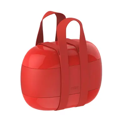 Preisvergleich für Alessi - Food à Porter Lunchbox, rot, BxHxT 19x19 ...