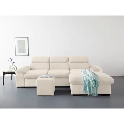 Preisvergleich für COTTA Ecksofa Lola L-Form, Set, mit Hocker ...