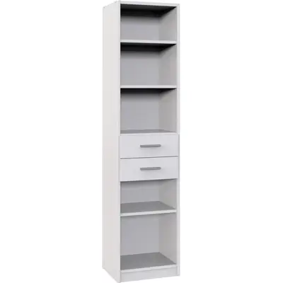 Preisvergleich für Wimex Standregal Borkum mit 2 Schubladen, BxHxT ...