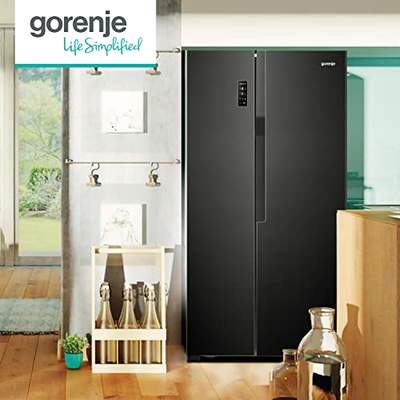 Preisvergleich für Gorenje NRS 918 EMB / Side by Side Kühl ...
