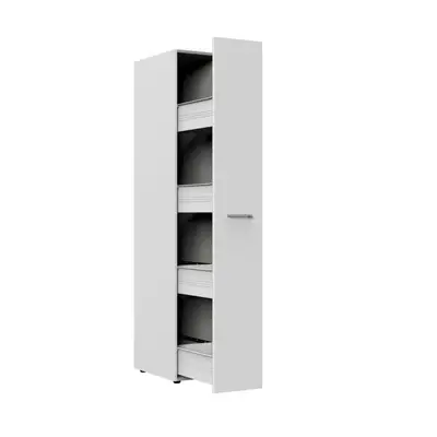 Preisvergleich für Apothekerschrank mit 4 Einsätzen MULTIRAUMKONZEPT ...
