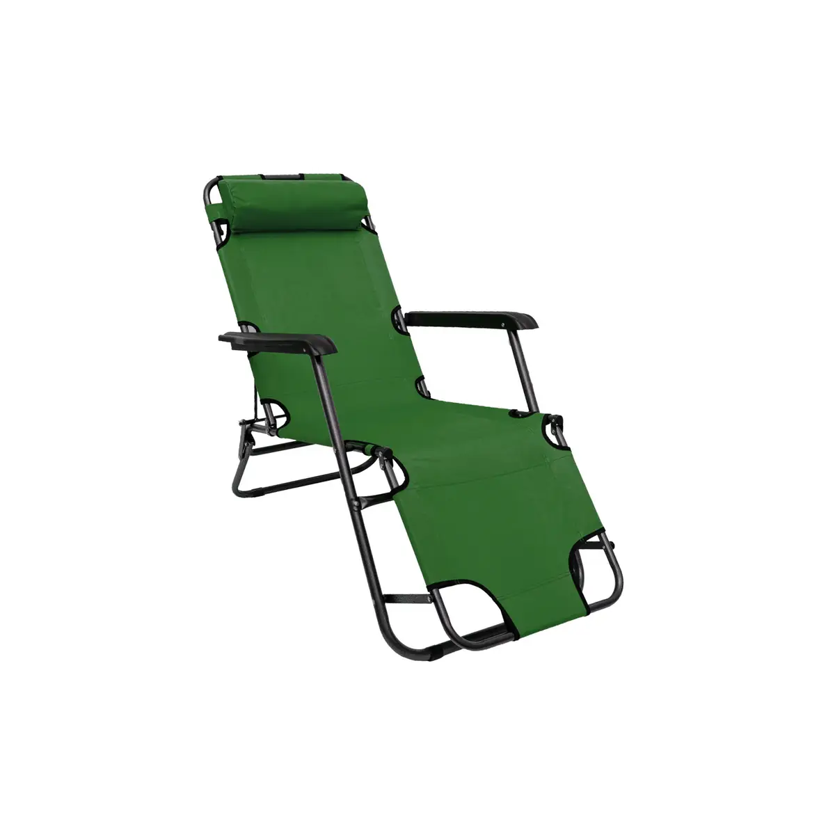 Preisvergleich für Liegestuhl Campingliege 100 kg Gartenliege ...