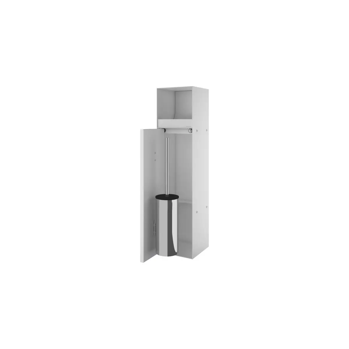 Preisvergleich für ESS Container T-ROLL Weiß Einbau WC- Bürstenhalter ...