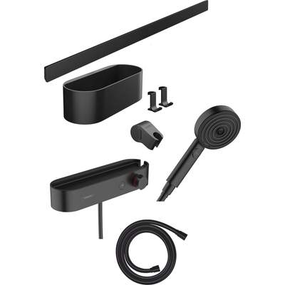 Preisvergleich für Hansgrohe Bundle WallStoris 105 3jet 24250670, BxHxT ...
