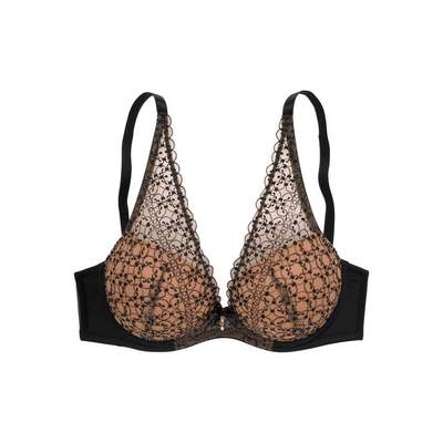 Preisvergleich für NUANCE Schalen-BH Damen schwarz Gr.75E, aus ...