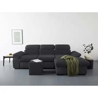 Preisvergleich für COTTA Ecksofa Lola L-Form, Set, mit Hocker ...
