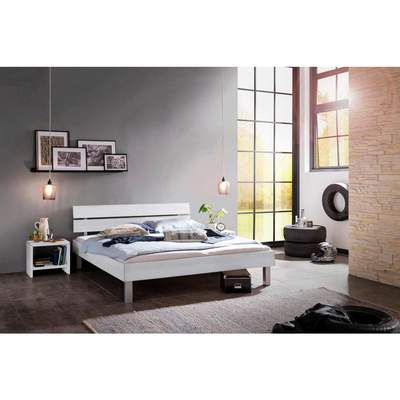 Preisvergleich für Jugendbett Hasena BETT Weiß, BxT 90x200 cm, aus ...